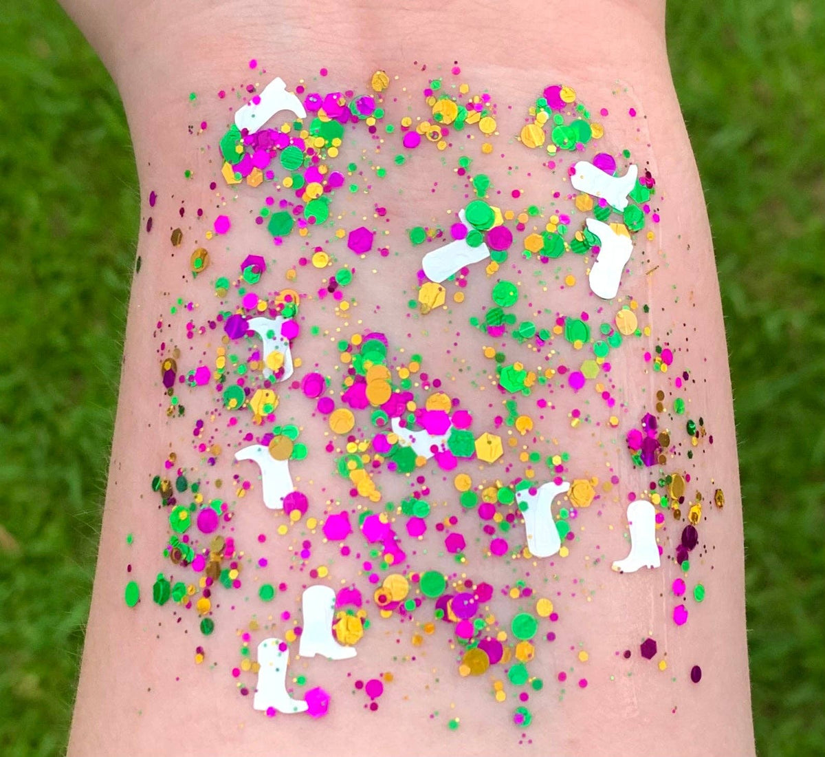 Marching Boot Glitter — The Basketry by Phina