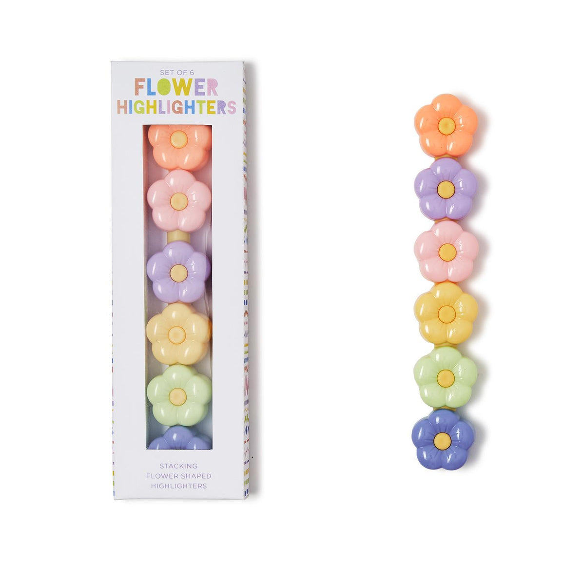 Flower Power Stackable Flower Highlighters — The Basketry by Phina