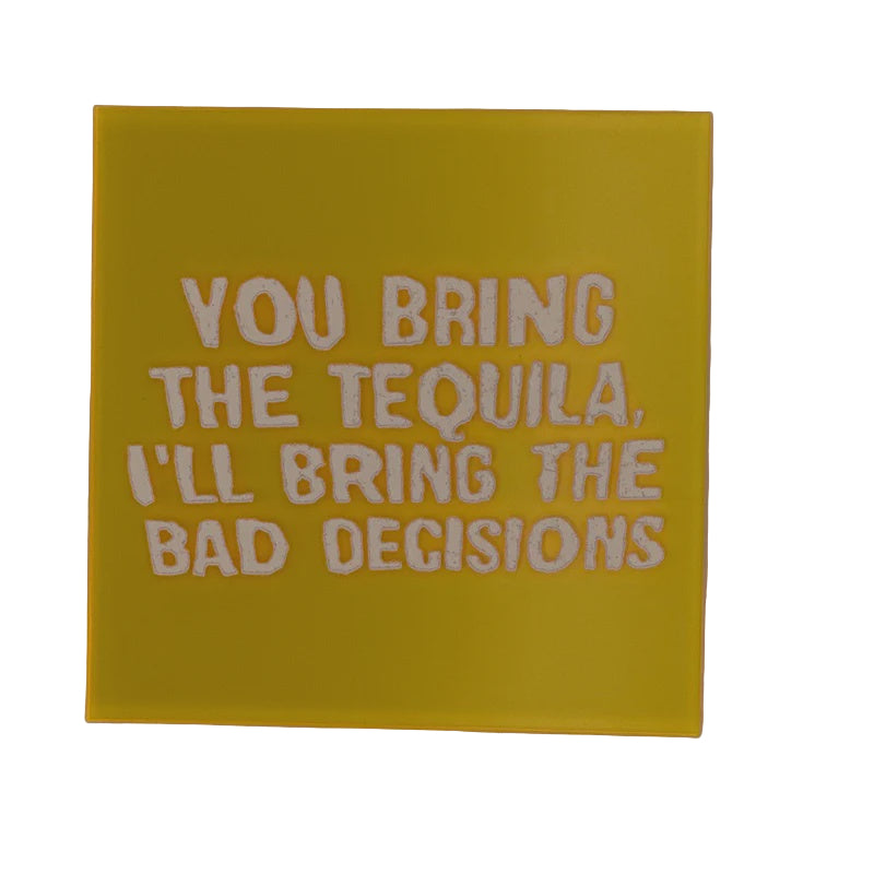 Tequila Acrylic Block — The Basketry by Phina