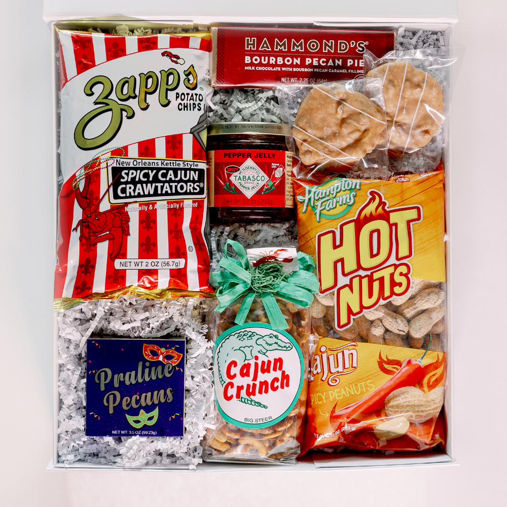 Cajun Treats Gift Box | The Basketry — The Basketry by Phina