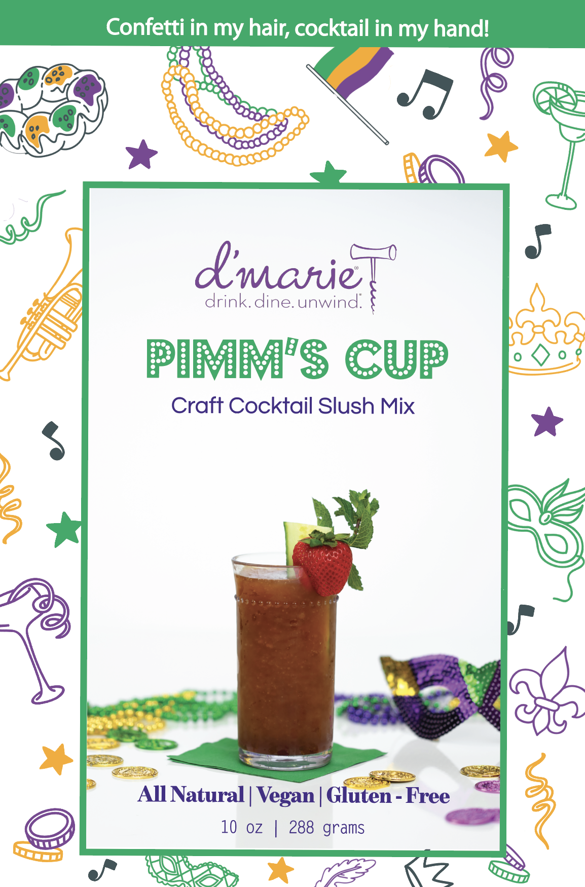 Pimm's Cup Slushie Mix(FINAL SALE) — The Basketry by Phina