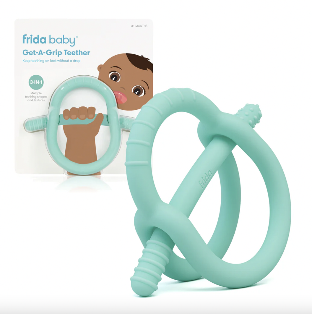 Get-A-Grip Teether Blue — The Basketry by Phina